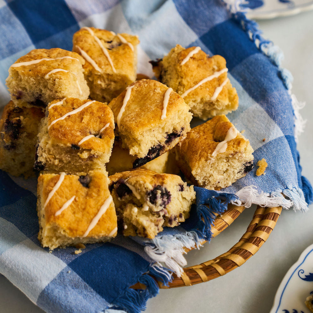 Iced Blueberry Biscuits | Callie's Hot Little Biscuit