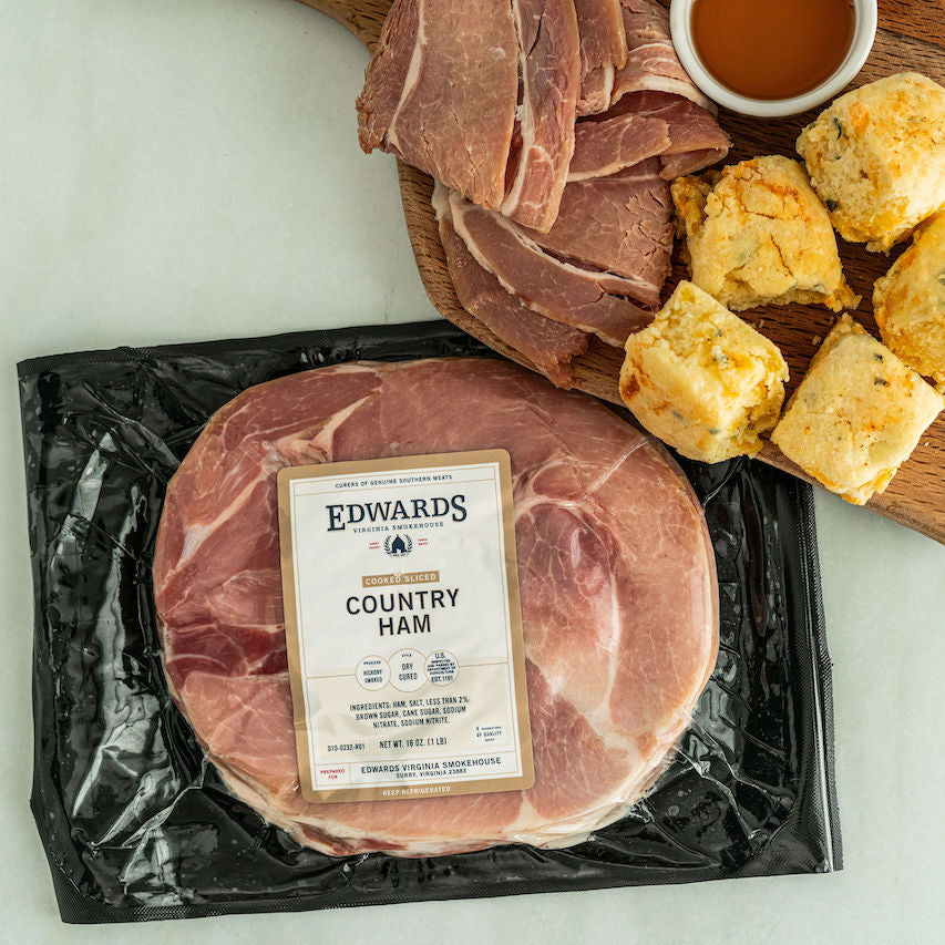 Edward's Sliced Country Ham | Callie's Hot Little Biscuit