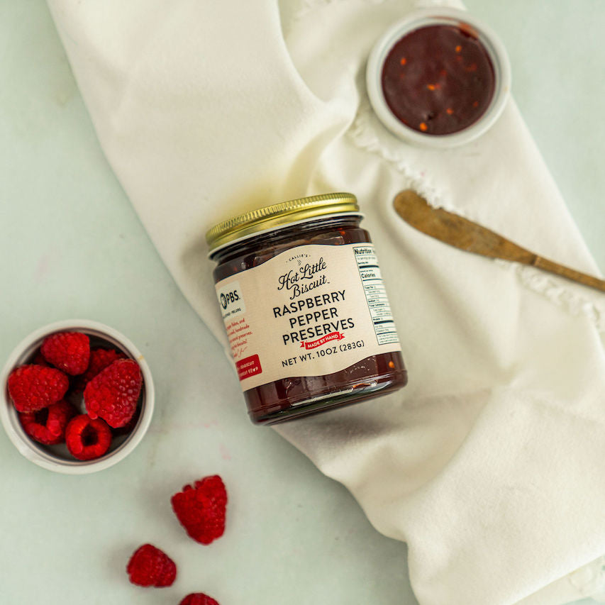 Raspberry Pepper Preserves | Callie's Hot Little Biscuit